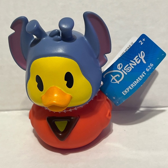 Disney | Toys | Disney Stitch Rubber Duck Experiment 626 Bath Toy Just ...
